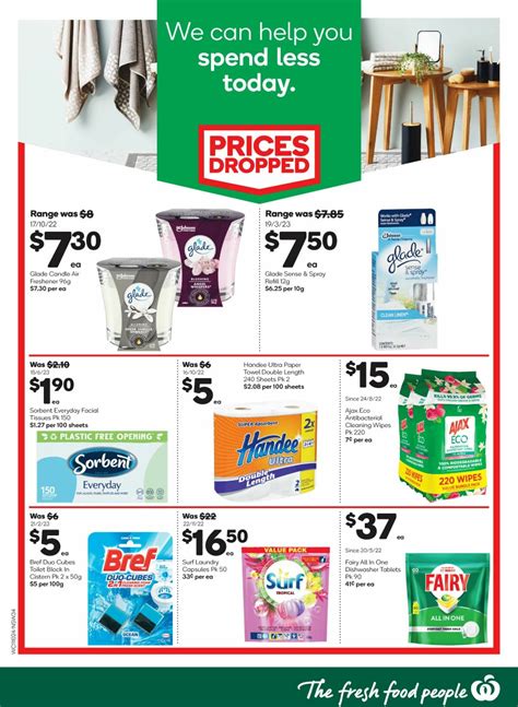 Woolworths Catalogues Specials From October Page
