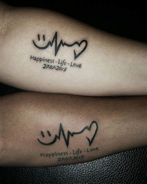 Cute Couple Tattoos That Wear Testimony To Long Lasting Love
