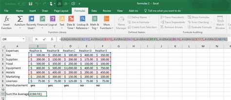 how to use excel sum function earn and excel