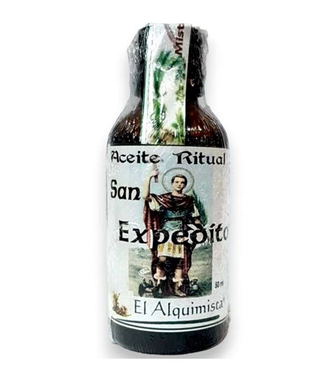 Aceite San Expedito Para Ritual Para Conseguir Cosas Dificiles Trabajo