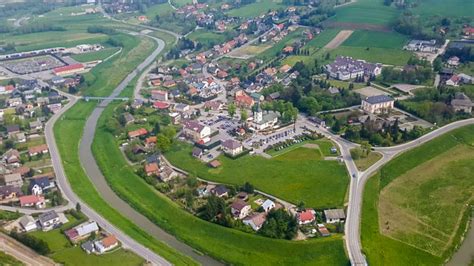 Pierwsza Komunia Święta 2019 zdjęcia z drona 2 Parafia