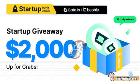 Gate io Beoble BBL Airdrop Fırsatı Airdrop Türkiye
