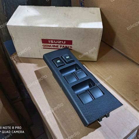 Jual SAKLAR POWER WINDOW SWITCH MASTER KANAN ISUZU D MAX DMAX ORIGINAL