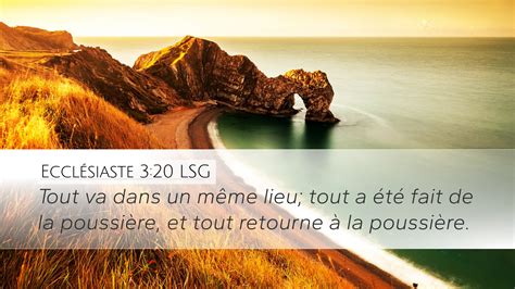 Ecclésiaste 3 20 LSG Desktop Wallpaper Tout va dans un même lieu