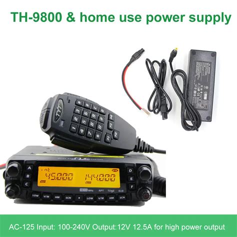 TYT TH 9800 Mobile Transceiver Unicom Radio