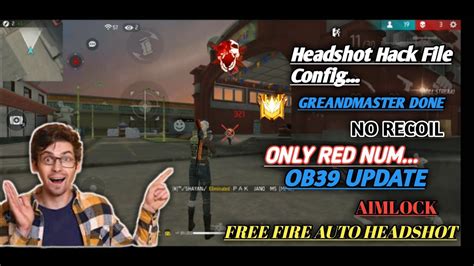 Free Fire Headshot Hack Config File Free Fire Injector Headshot Today