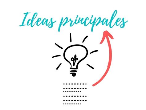 Las Ideas Principales Y Secundarias De Un Texto NBKomputer