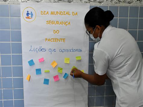 HMAR celebra o Dia Mundial de Segurança do Paciente Hospital Militar