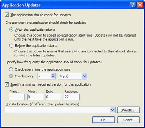 section 2 8 updates use clickonce to deploy windows applications2006