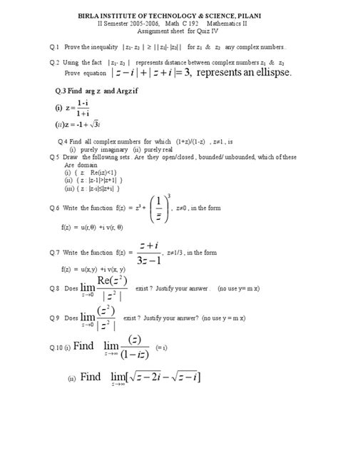 assignment sheet iv pdf mathematical relations geometry