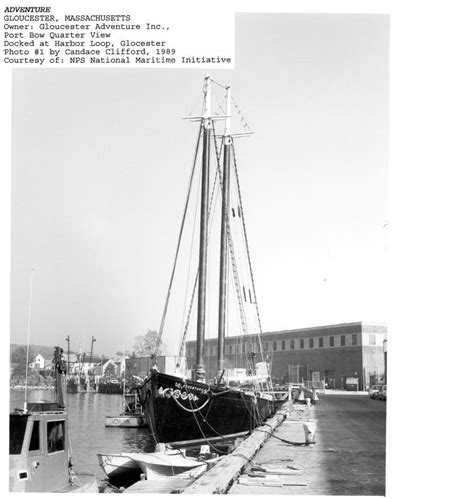 The Schooner Adventure Was Designated As A National Historic Landmark