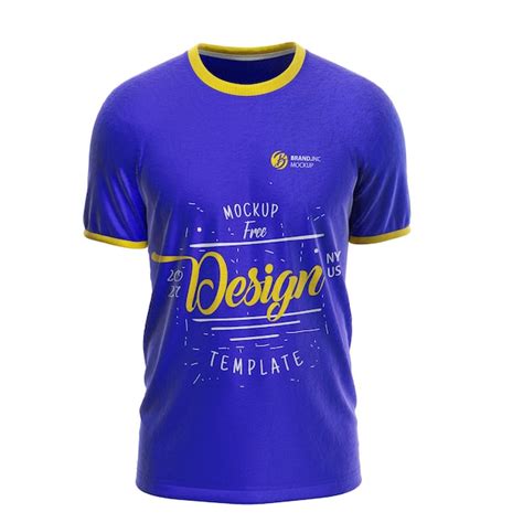 Modelo De Camiseta Edit Vel Psd Premium