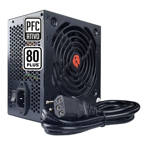 Fonte Hayom 500w 80 Plus ATX 110220v KaBuM