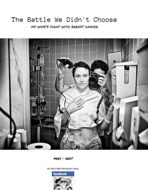 Cancer Du Sein Un Photographe Immortalise Le Combat Sa Femme Elle