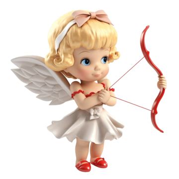 아치와 화살을 가진 큐피드 천사 큐핏 천사 발렌타인 PNG 일러스트 및 이미지 에 대한 무료 다운로드 Pngtree