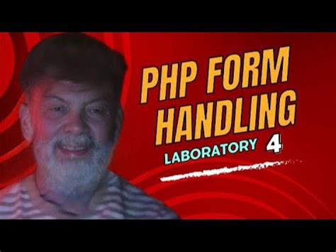 Laboratory 4 PHP Form Handling YouTube