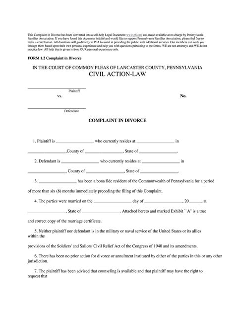 Divorce Papers Pa Fill Out Sign Online Dochub