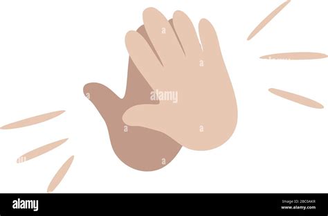 Clapping Hands Emoji Icon Applause Gesture Logo Congratulation