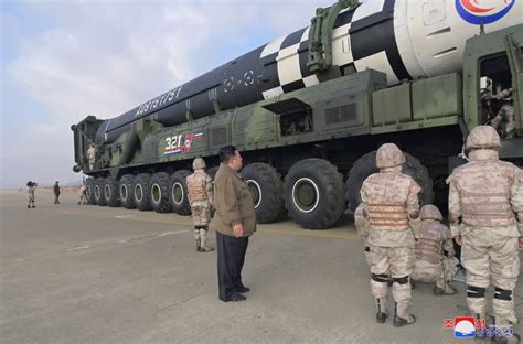 North Korea S Kim Oversees ICBM Test Vows More Nuclear Weapons