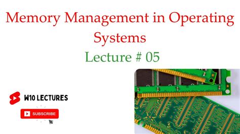 5 Memory Management In Operating Systems YouTube