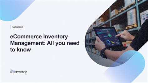 ECommerce Inventory Management Techniques Challenges And Solutions