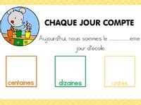 24 idées de Chaque jour compte chaque jour compte nombre du jour ce1