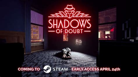 Detalles y trailer de Shadows of Doubt un juego de investigación en un