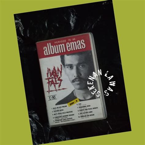 Jual Kaset Iwan Fals Album Emas Rilisan Awal Versi Box Mulus