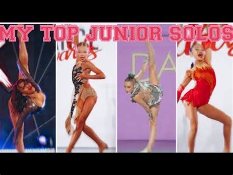 My Top Junior Solos Of Ages Youtube
