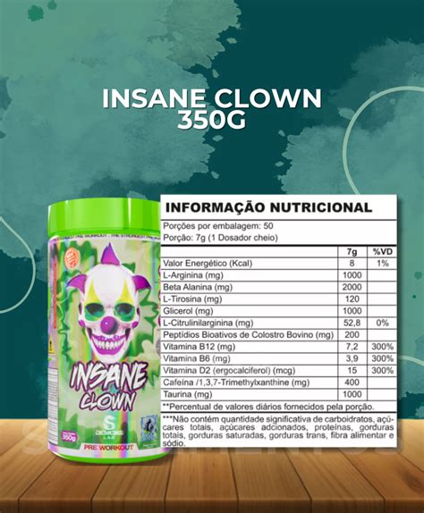 Insane Clown 350g Demons Lab Japa Suplementos