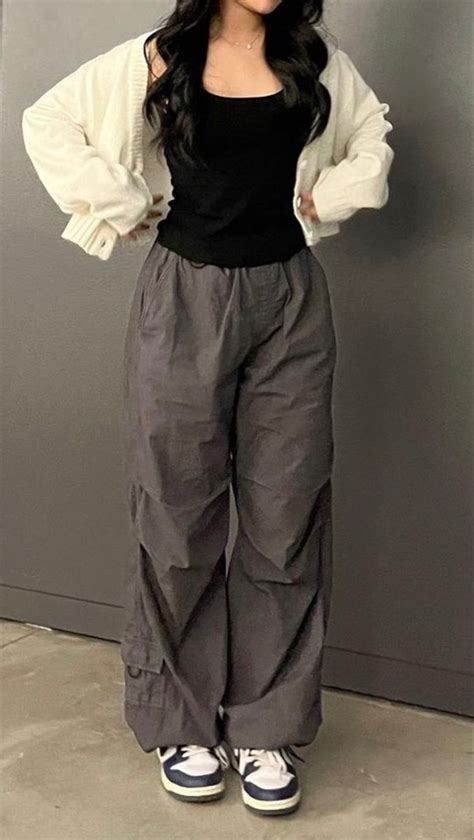 Pantalon Cargo Casual Style Outfits Look Cool Cute Casual Outfits