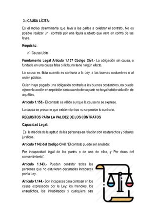 Elementos Del Contrato PDF Descarga Gratuita