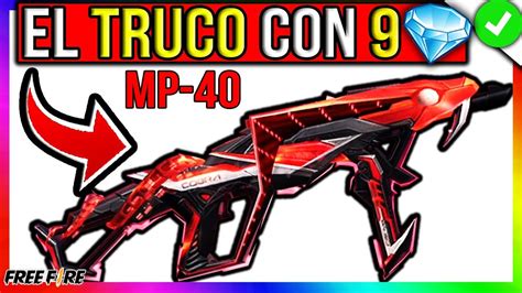 Cómo CONSEGUIR la MP40 COBRA DEPREDADORA con 9 en FREE FIRE Truco