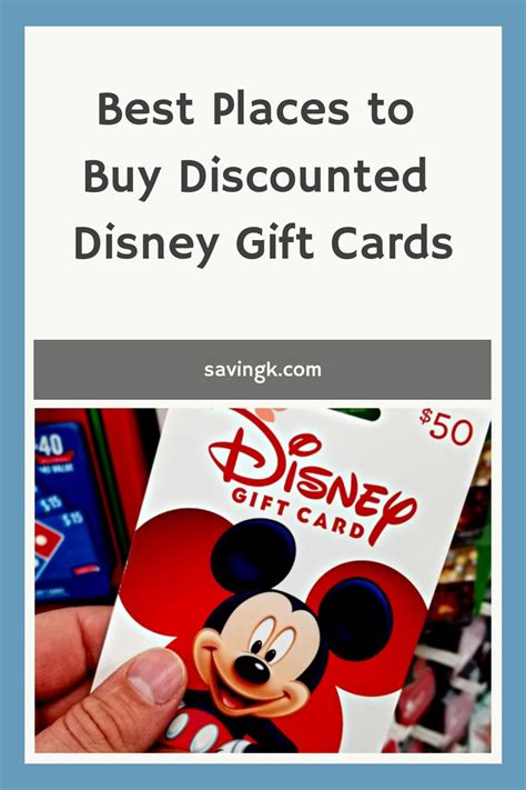 Best Places To Buy Discounted Disney Gift Cards In 2024 Discount
