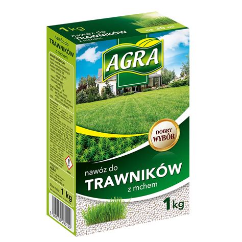 NAWÓZ DO TRAWNIKA Z MCHEM 1kg trawników AGRA NAWÓZ DO TRAWNIKA Z MCHEM