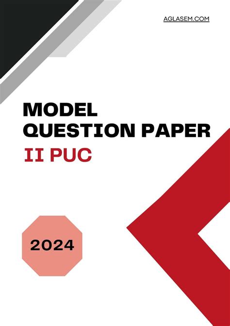 karnataka 2nd puc computer science model question paper 2024 pdf