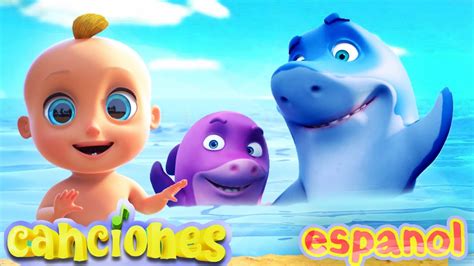 Johny y Bebé Tiburón Rimas y canciones infantiles LooLoo Baby