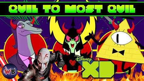 DISNEY XD Villains Evil To Most Evil YouTube