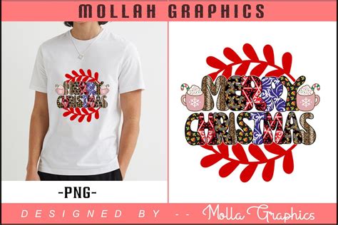 Merry Christmas Sublimation Design Graphic By Molla Graphics Creative