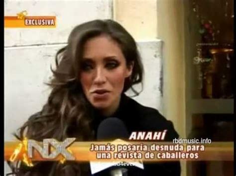 Anahi Jamas Posaria Desnuda Para Una Revista De Caballeros Nxclusiva