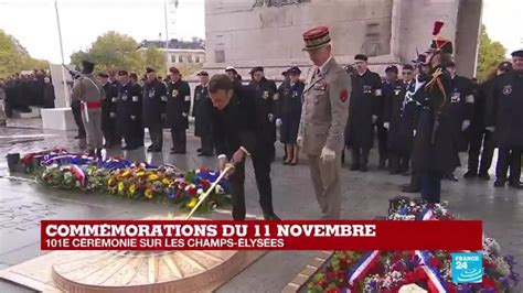 Commémorations du 11 novembre les moments forts de la 101e cérémonie