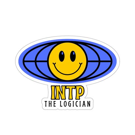 INTP The Logician MBTI Personality Psychology Sticker Laptop Etsy