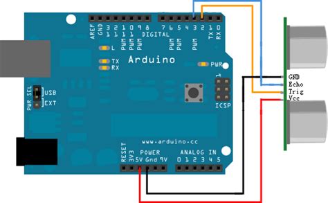 arduino学习笔记a2 arduino连接超声波传感器测距 arduino 极客工坊 powered by discuz