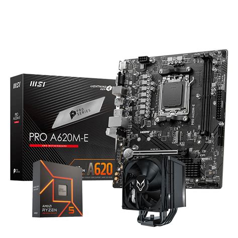 PC Upgrade Kit AMD Ryzen 5 7600X MSI PRO A620M E Upgrade Bundles