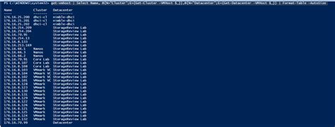 Tip PowerCLI To List Cluster And DataCenter VDoppler