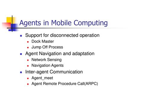 ppt mobile agents for mobile computing powerpoint presentation free download id 2944763