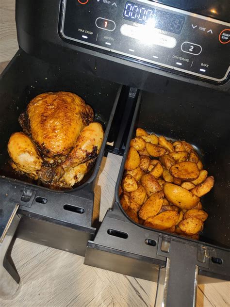 Poulet et ses pommes de terres sautées au Ninja Foodi Recettes
