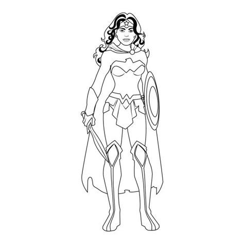 Girl Superhero Drawing Ideas