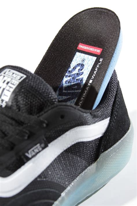 No Comply Skate Shop vans Tênis Vans Skate Ave Black White