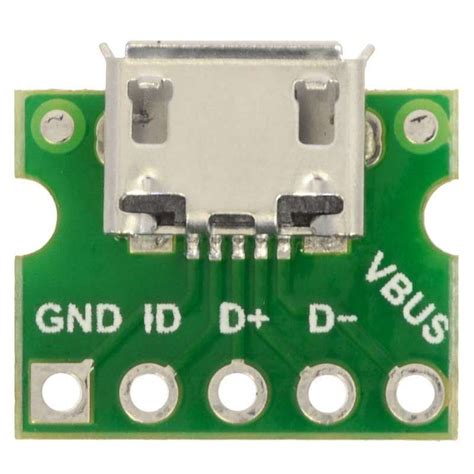 Replaced SF BOB 12035 USB Micro B Connector Breakout Board POLOLU 2592